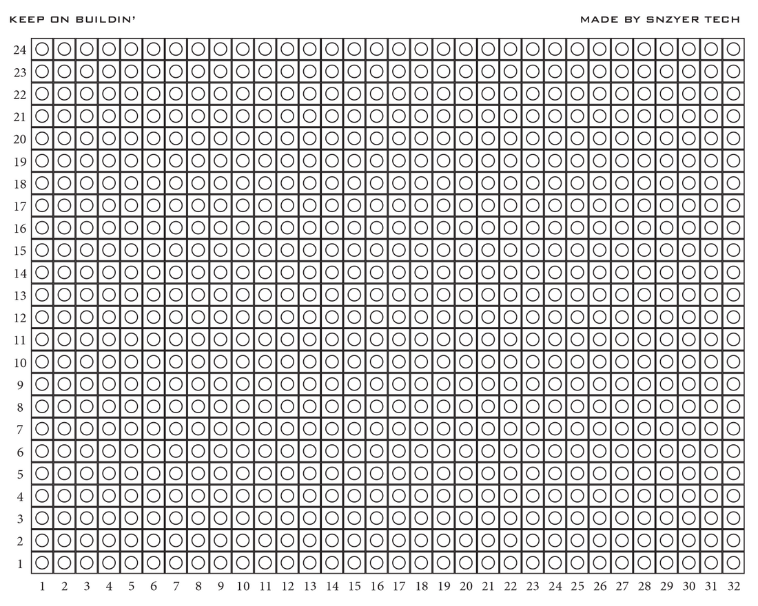 Brick Building Paper (1:1 Scale) – Snyzer Tech