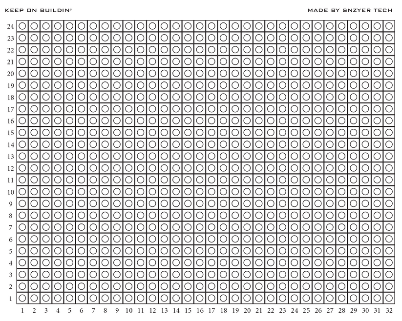 Brick Building Paper (1:1 Scale) – Snyzer Tech